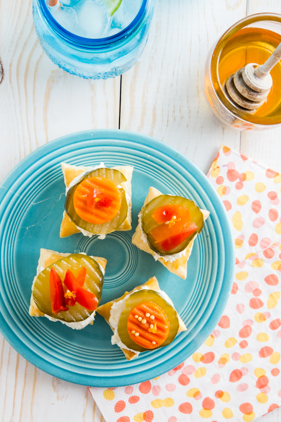 Honey Goat Cheese Pickle Bites (4 of 10) - Jelly Toast