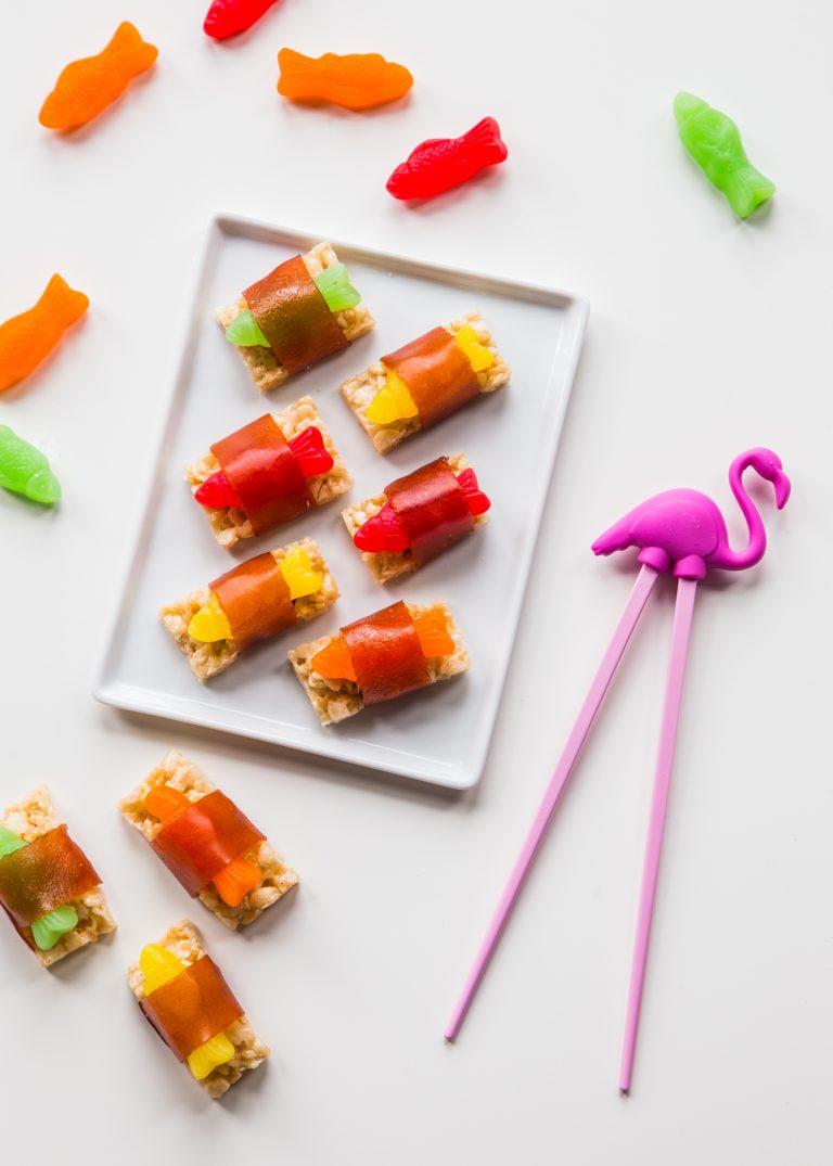 Marshmallow Treat Sushi + a video! - Jelly Toast