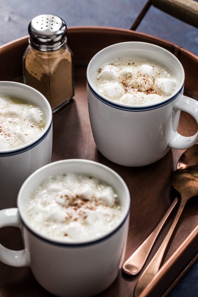 pumpkin spice white hot chocolate homemade recipe