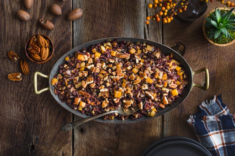 Pecan Wild Rice Pilaf - Jelly Toast